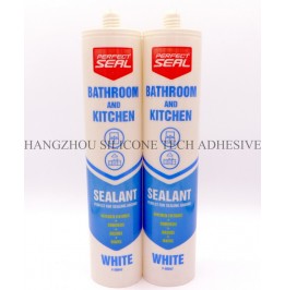 Treatment of pet excretion contamination after bathroom sealant application